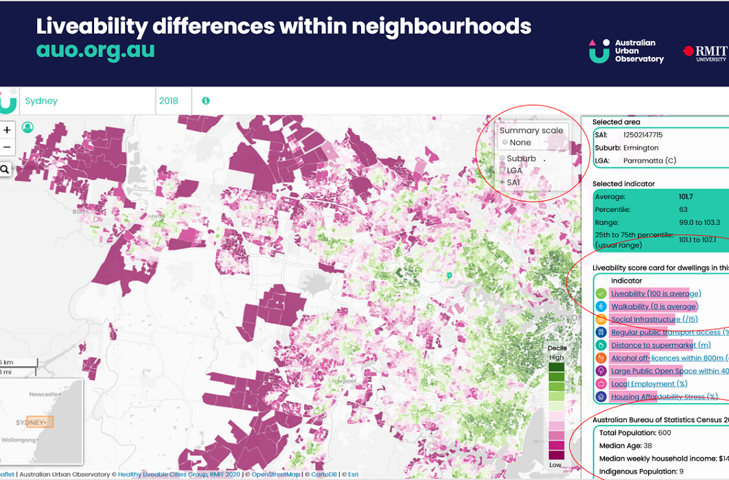 New digital platform maps health and liveability across Victorian cities - Prevention Victoria